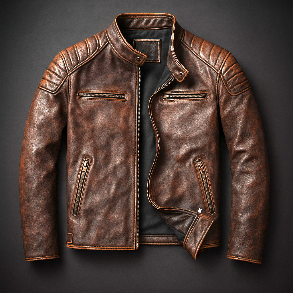 Barger Vintage Leather Jacket – Brecklen & Meyer